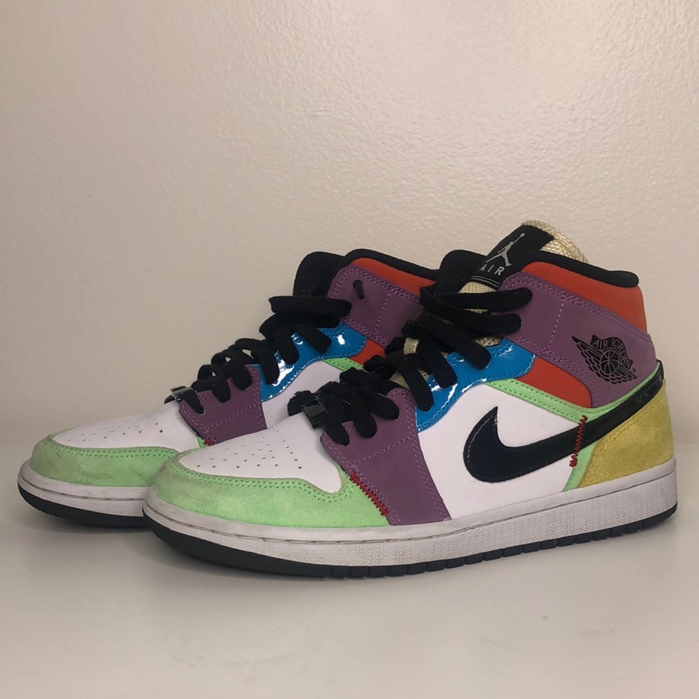 2020 Air Jordan 1 Mid Se 'Lightbulb' Sneaker - Gem